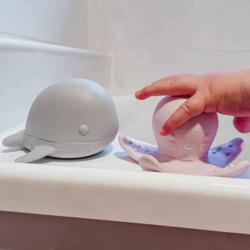 Silicone Bath Toy - Whale & Octopus | Erda Ally