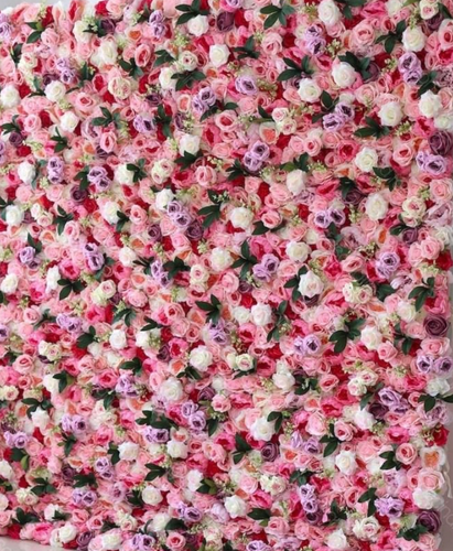 Pink Flower Wall | MARQUEE PLUG