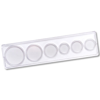 6-Hole Plastic Coin Set Holder | Lake Superior Coins