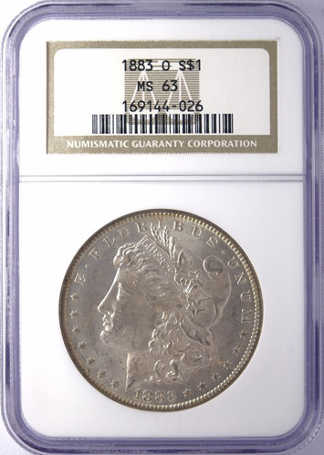 1883-O Morgan Dollar NGC MS63 | Lake Superior Coins