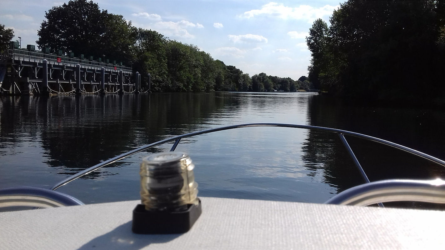 Boat and Ferry Hire, Hampton Ferry Boathouse, The Thames England