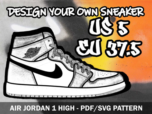 custom sneaker | sneaker pattern