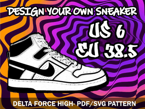 custom sneaker | sneaker pattern