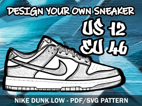 custom sneaker | sneaker pattern