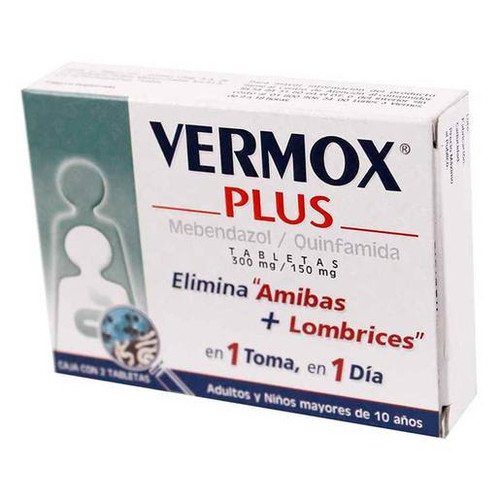 VERMOX PLUS C/2 TABLETA | ECO PHARMA SHOP