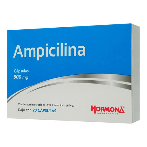 AMPICILINA 500MG C/20 CAPSULAS | ECO PHARMA SHOP