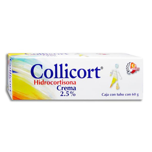 COLLICORT CREMA -HIDROCORTISONE 2.5% 60GR | ECO PHARMA SHOP