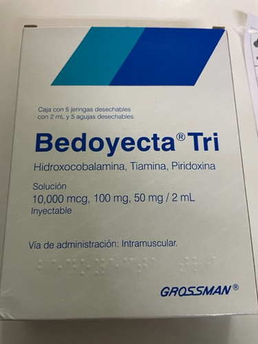 BEDOYECTA TRI C /5 AMPS | ECO PHARMA SHOP
