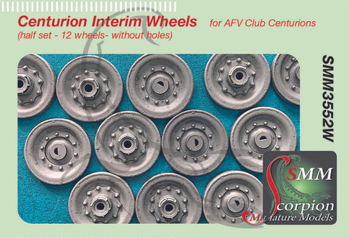 SMM3552W Centurion Interim Wheels (without holes) | scorpion-models