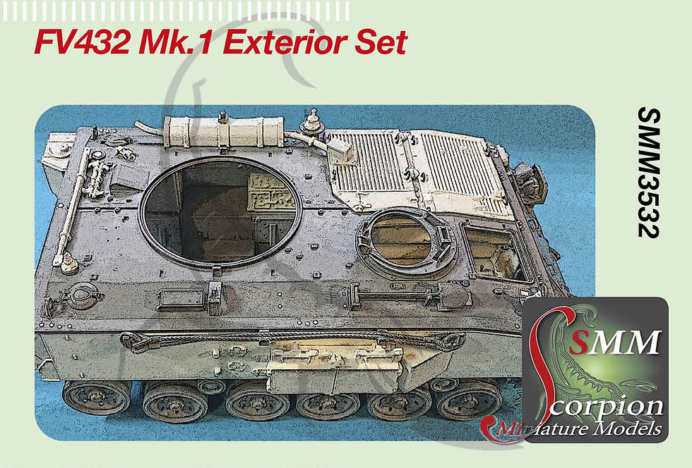 SMM3532 FV432 Mk.1 Exterior Set | scorpion-models