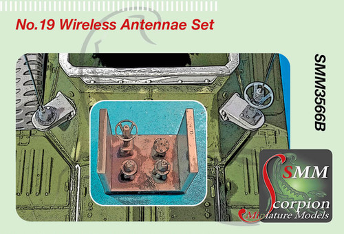 SMM3566B No.19 Wireless Antennae Set | scorpion-models