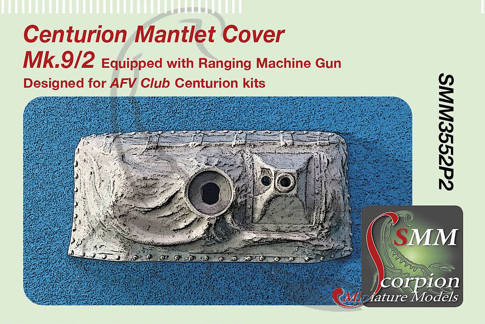 SMM3552P2 Centurion Mk.9/2 Mantlet Cover | scorpion-models
