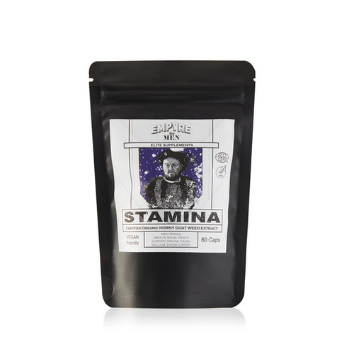 STAMINA - Organic Horny Goat Weed Extract Capsules | Empyre For Men