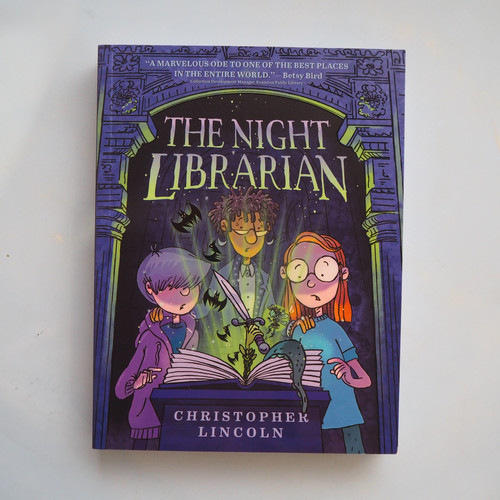 THE NIGHT LIBRARIAN by Christopher Lincoln | Cockatoo Comics