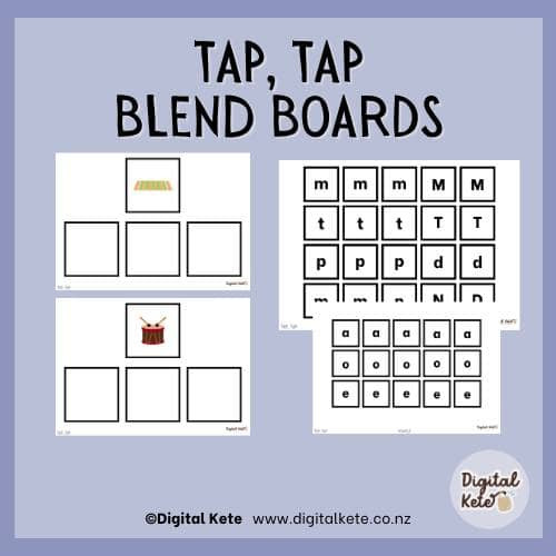 Tap, Tap - Blend Boards | Digital Kete