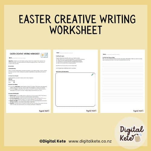 Easter Creative Writing Worksheet | Digital Kete