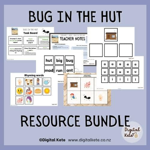 Bug in the Hut - Resource Bundle | Digital Kete