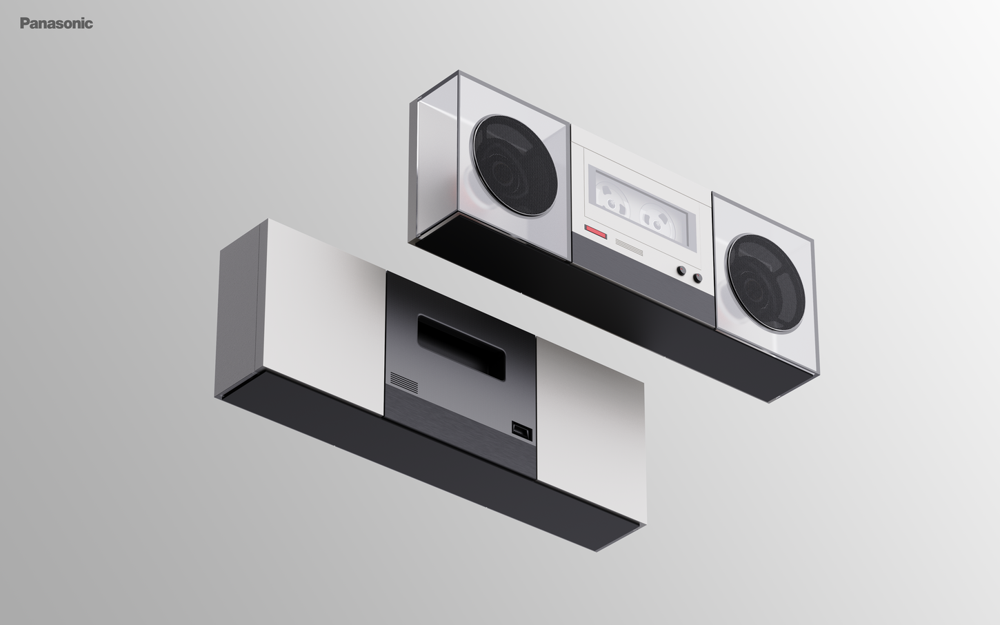 Retro-futuristic Boombox | My Site