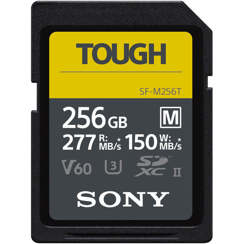 Tarjeta de memoria Sony SDXC UHS-II serie resistente de 256 GB SF-M ...