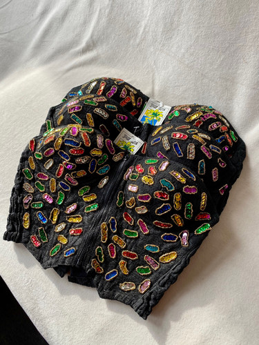 Deadstock Rainbow Corset | shoptempleoftreasure