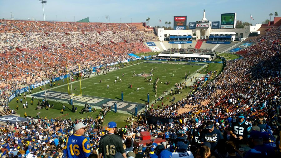 Los Angeles Memorial Coliseum - Los Angeles Rams