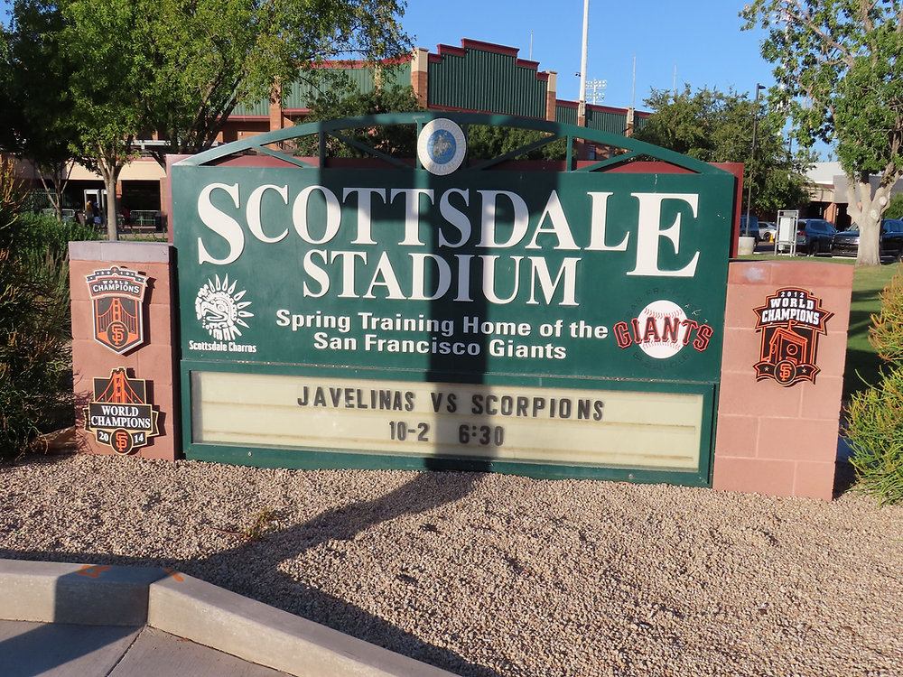 Scottsdale Stadium - Scottsdale Scorpions
