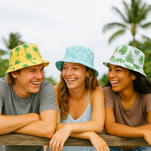 Reversible Full Color Bucket Hat | LBU inc