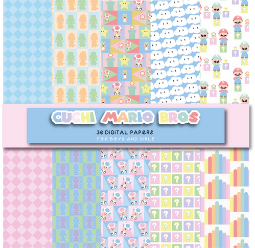 Mario Bros Patterns | Macknun