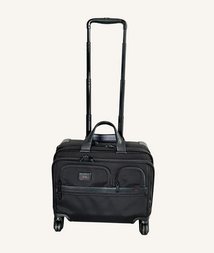 TUMI Deluxe 4 Wheel Lap Top Briefcase | Jujami
