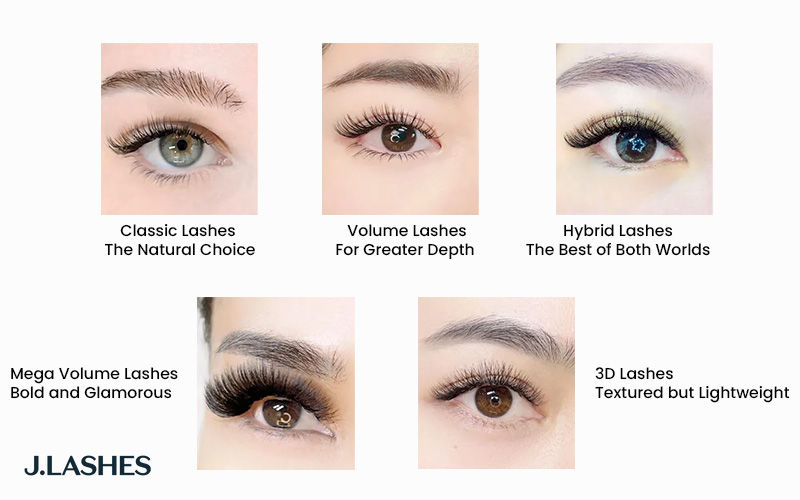 5 Different Types of Lash Extensions: Which One Suits You?