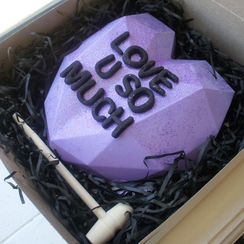 Breakable Heart Dessert | halfbaked.co