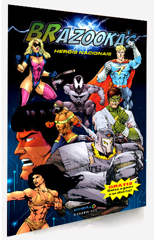 BRAZOOKA'S - Heróis Nacionais + 1 Card Exclusivo | livros