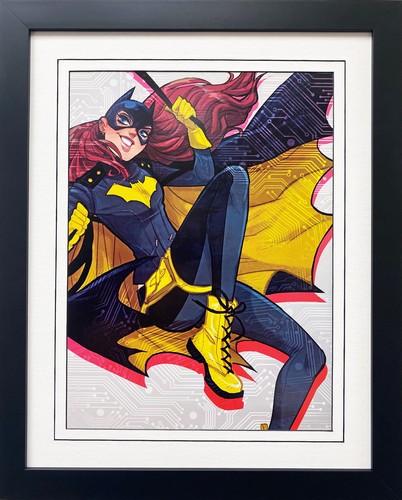 DC "BatGirl Vol 4 #35" CUSTOM FRAMED Matted Comic Book Poster STEWART ...