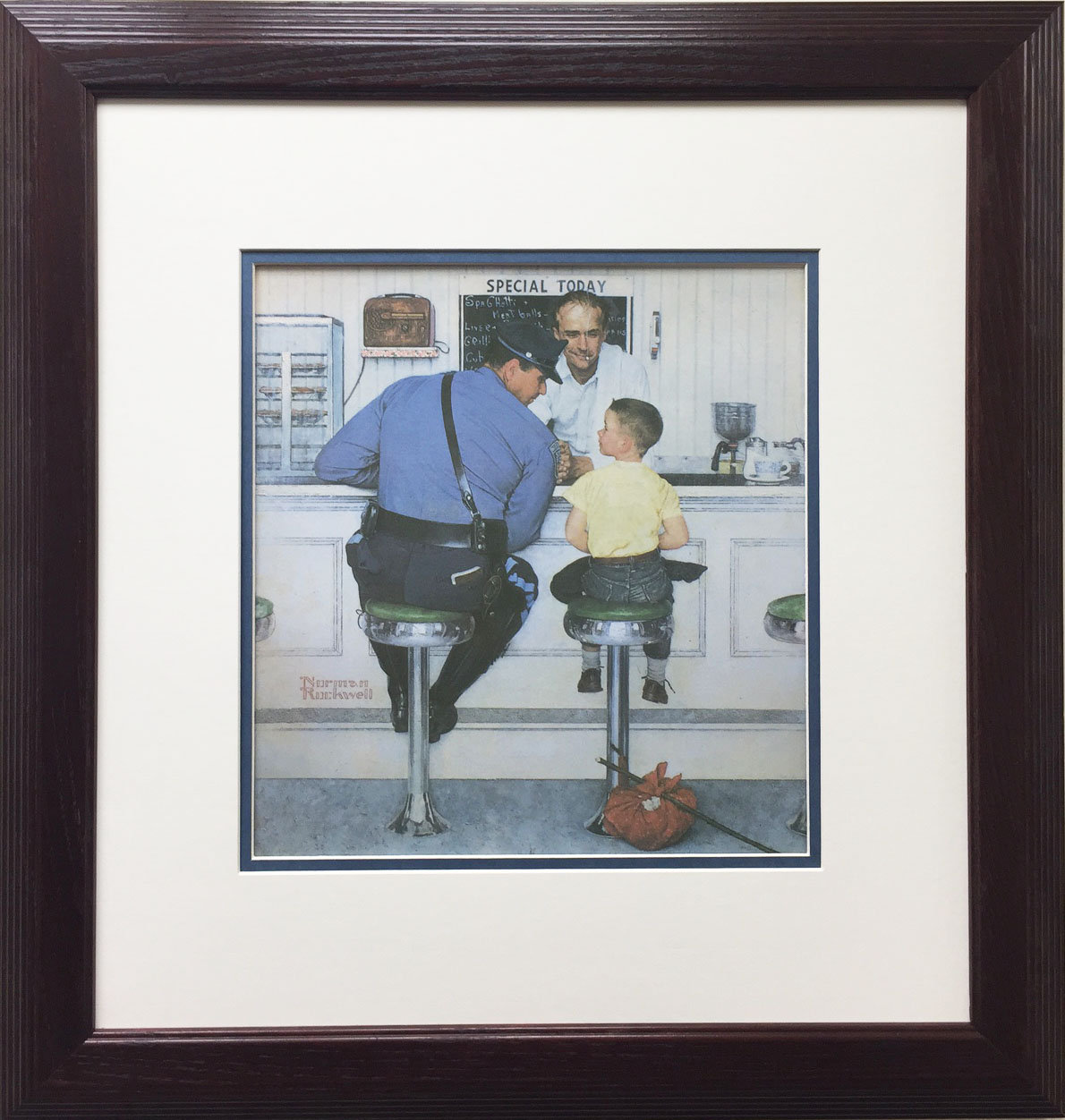 Norman Rockwell "The Runaway" | marlinartauction