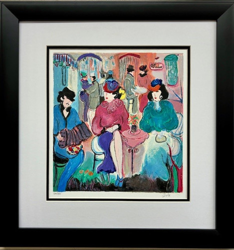 Zule Moskowitz "Spring" Hand Signed & # FRAMED Serigraph Contemporary ...