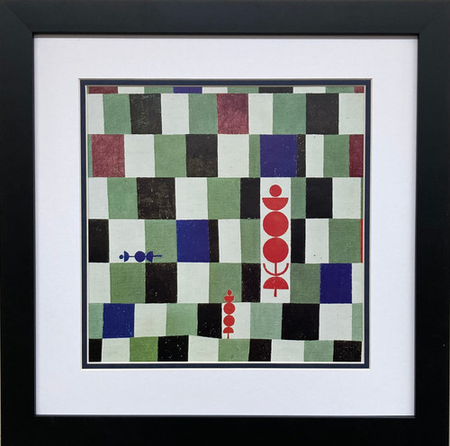 Paul Klee "Super Chess 1937 (Detail)" NEW CUSTOM FRAMED Print Art ...