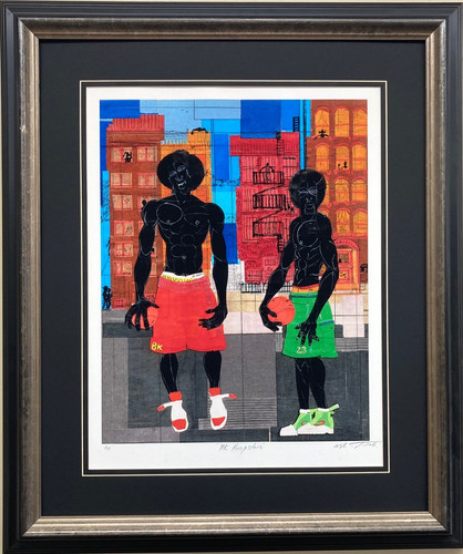 Willie Torbert "BK Hoop Stars" Hand Signed & # Black Art NEW | Marlin ...