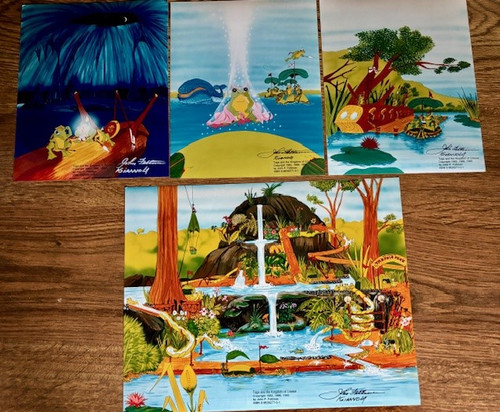 "Toga and the Kingdom of Croone" by John P. Feltman SET OF 4 Animation ...