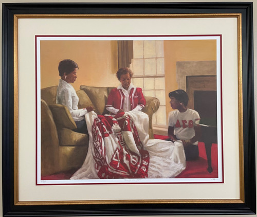 Alonzo Adams "Through the Years" FRAMED Hand Signed Black Art | Marlin ...