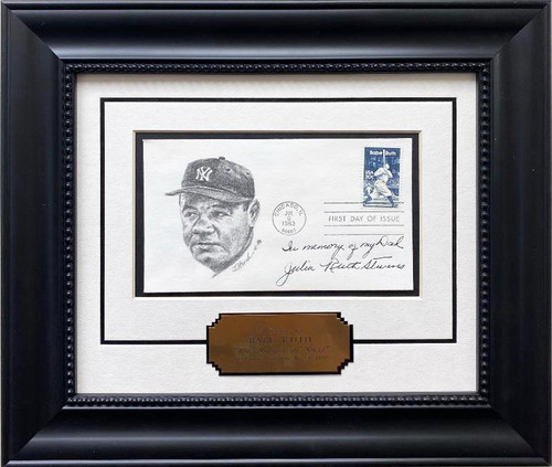 "Babe Ruth" First Day Issue Stamp Baseball Limited Edition Framed Cover ...