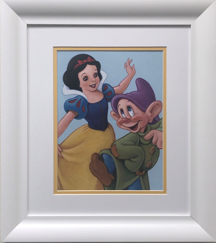 Disney "Snow White" Custom Framed Animation Art New! | Marlin Art 8/2/21
