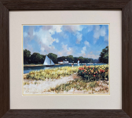 Paul Landry "Day Lilies" Newly CUSTOM FRAMED Art Print | Marlin Art 8/2/21