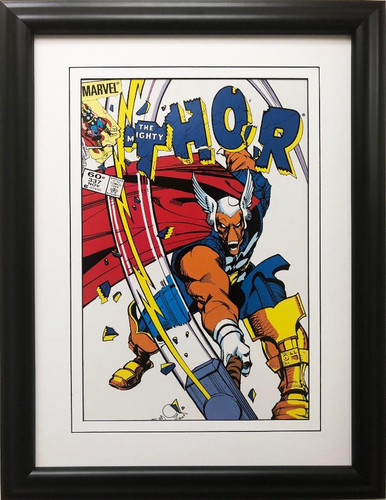 Marvel The Mighty Thor" #337 Framed Comic Book Poster | Marlin Art 8/2/21