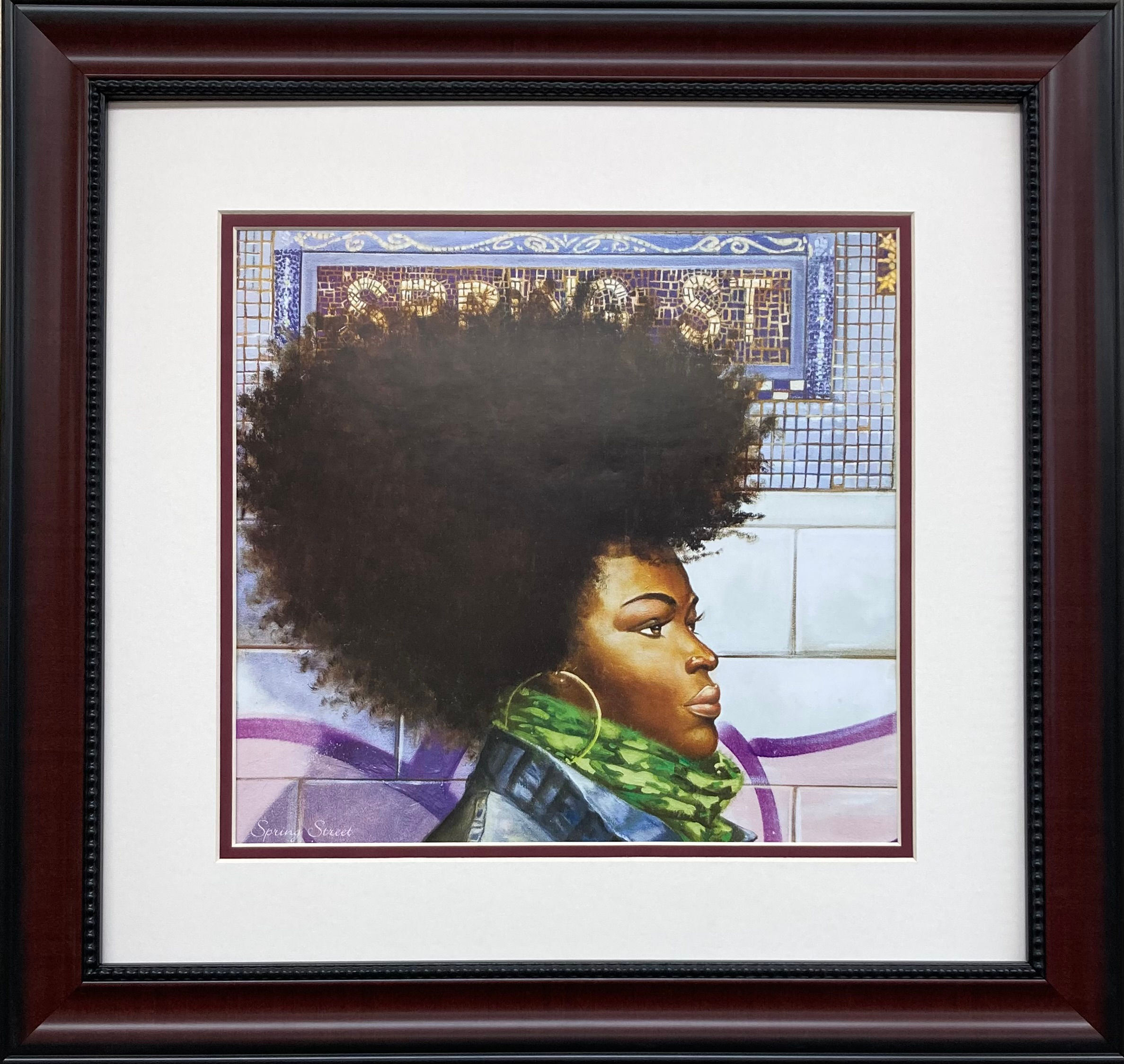 Frank Morrison "Spring Street" Custom Framed Black Art NEW! | Marlin ...