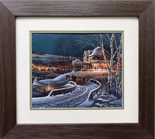 Terry Redlin "Family Traditions" CUSTOM FRAMED Rural America Art Print ...