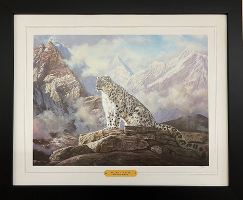 Willem S. De Beer "Mountain Domain" Limited Edition Art Wildlife ...