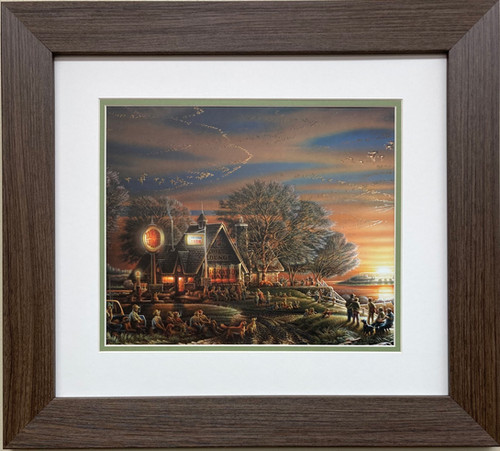 Terry Redlin "Migration Days" CUSTOM FRAMED Rural America Art Print ...