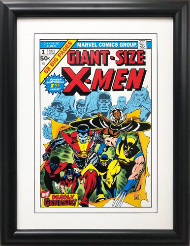 Marvel "Giant Size X-Men" #1 Custom Framed Comic Book Poster | Marlin ...