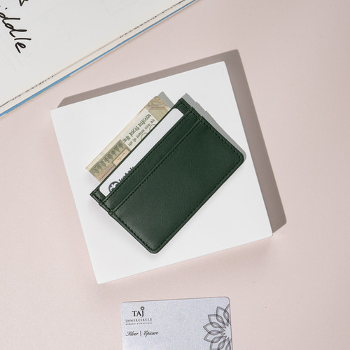 Bijou Card case - Emerald Green | Whitefire