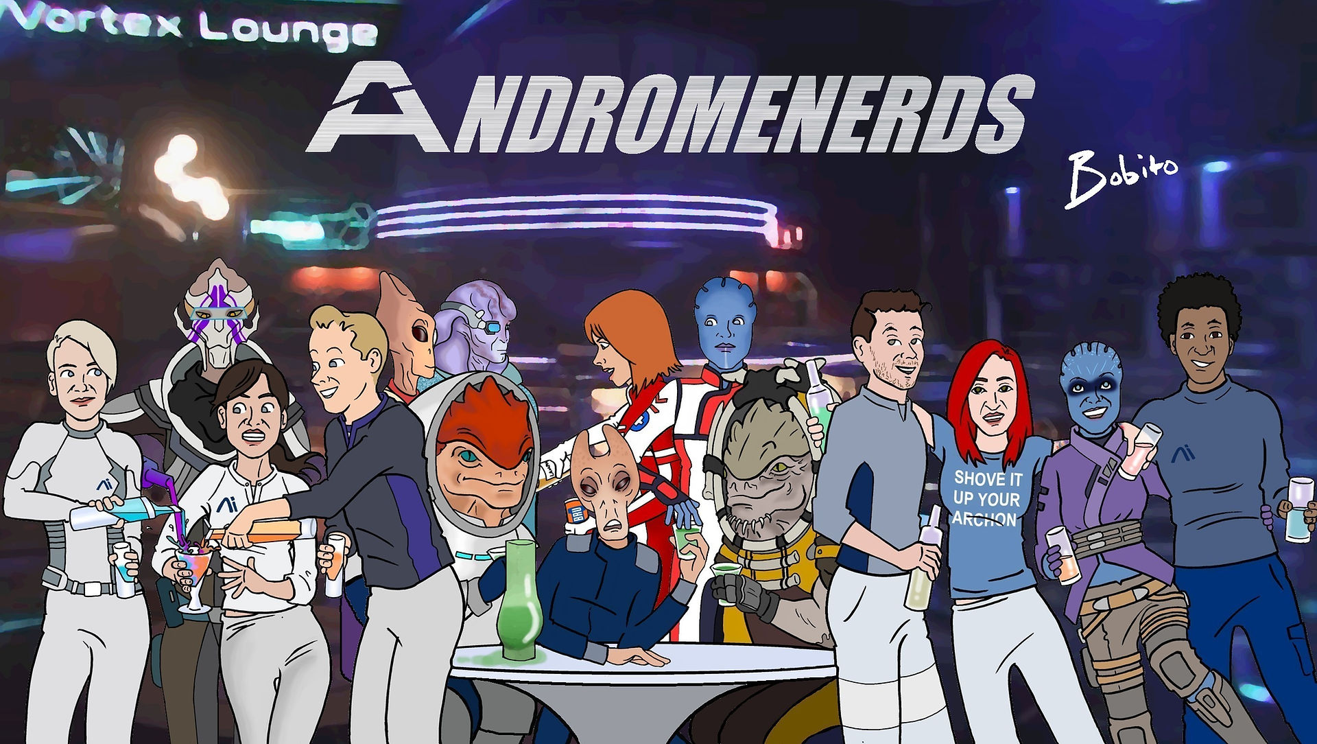 Andromenerds | bobitoons